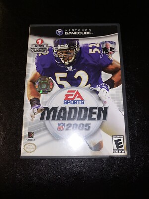 Madden NFL 2005 Nintendo GameCube Video Game Football Complete EA ...