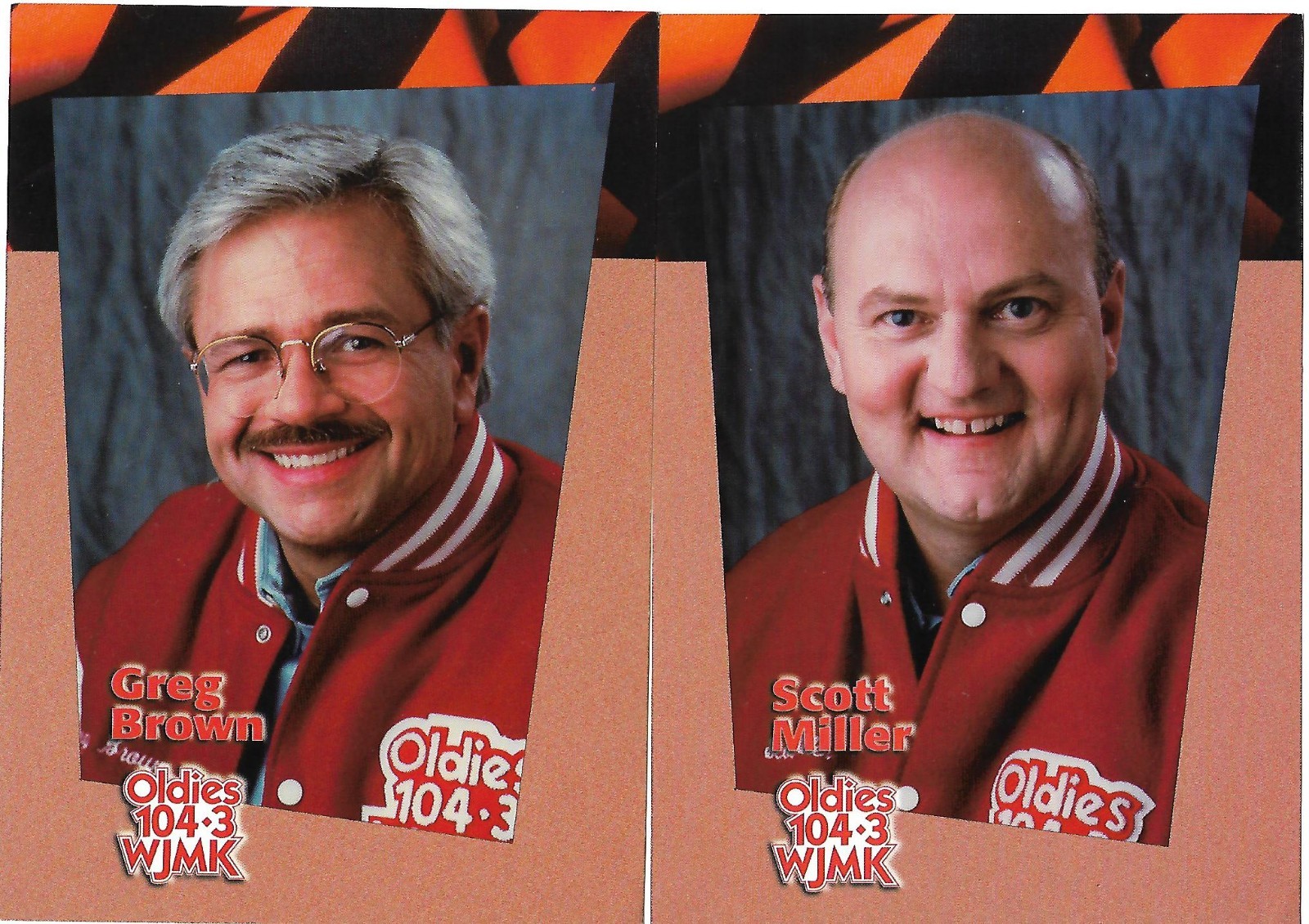 Chicago Radio Oldies 104.3 WJMK Station Personality Promo Post Cards ...