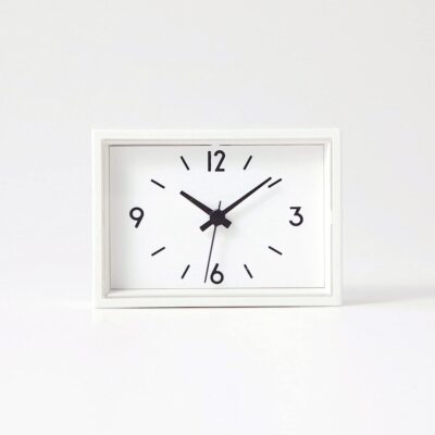 MUJI Station clock MJ-WCJSM2 mini table clock white Quartz 44275771 7 ...