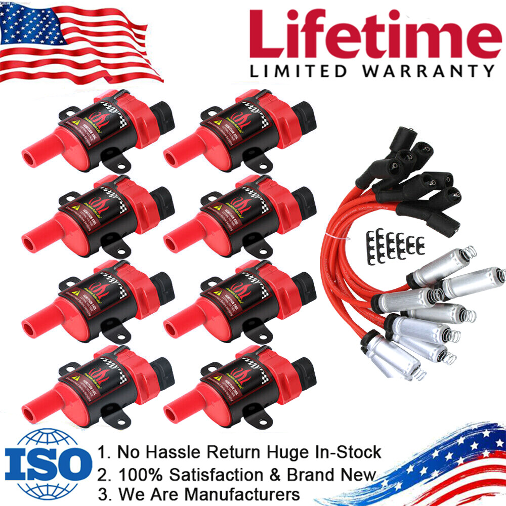Ls3 Coil Plugs Ignition Coil Leads Set LS1, 5.7L LS2 (L98, LS2, L77,