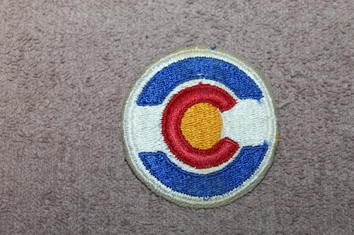 Original WW2 U.S. Colorado National Guard Headquarters Uniform Patch | eBay
