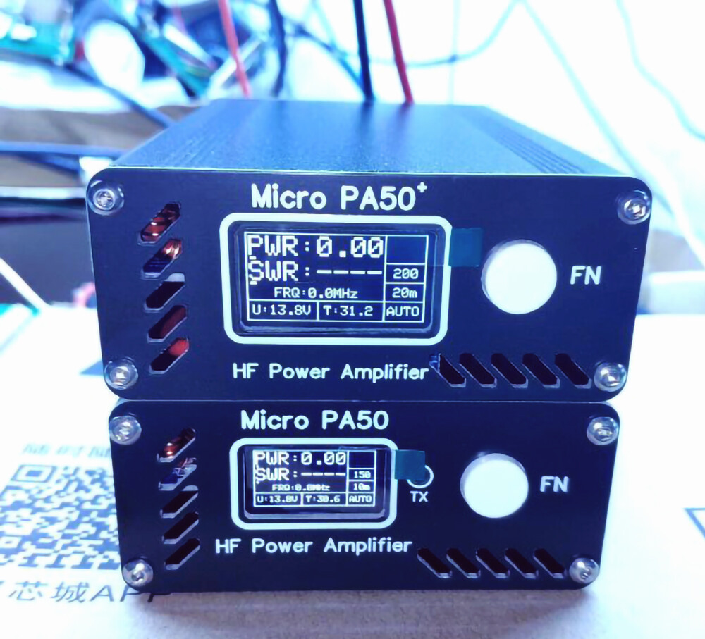 NEW Micro 50W PA50+ Shortwave HF Power Amplifier SWR Meter LPF Filter 1 ...