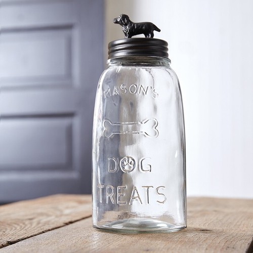 Labrador Retriever Dog Treat Mason Jar With Metal Lid 801106220428 | eBay