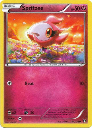 Spritzee 84/122 Common - Pokemon XY Breakpoint Card | eBay