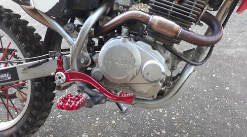 CNC Motorcycle Rear Brake Pedal Foot Levers For Honda CRF230F 2003-2009 ...