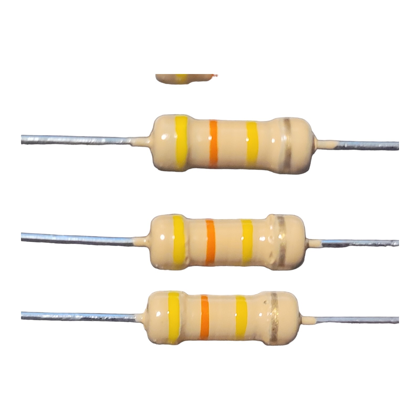 430k Ω Ohm 1/2W .5 Watt Carbon Film Resistor ±5% 3 Pieces | eBay