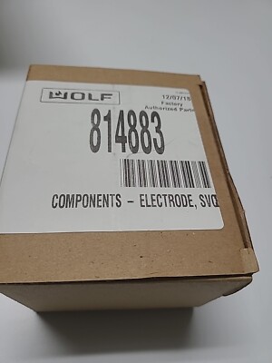 Genuine WOLF Range Burner Electrode / Igniter Kit OEM Part 814883 | eBay