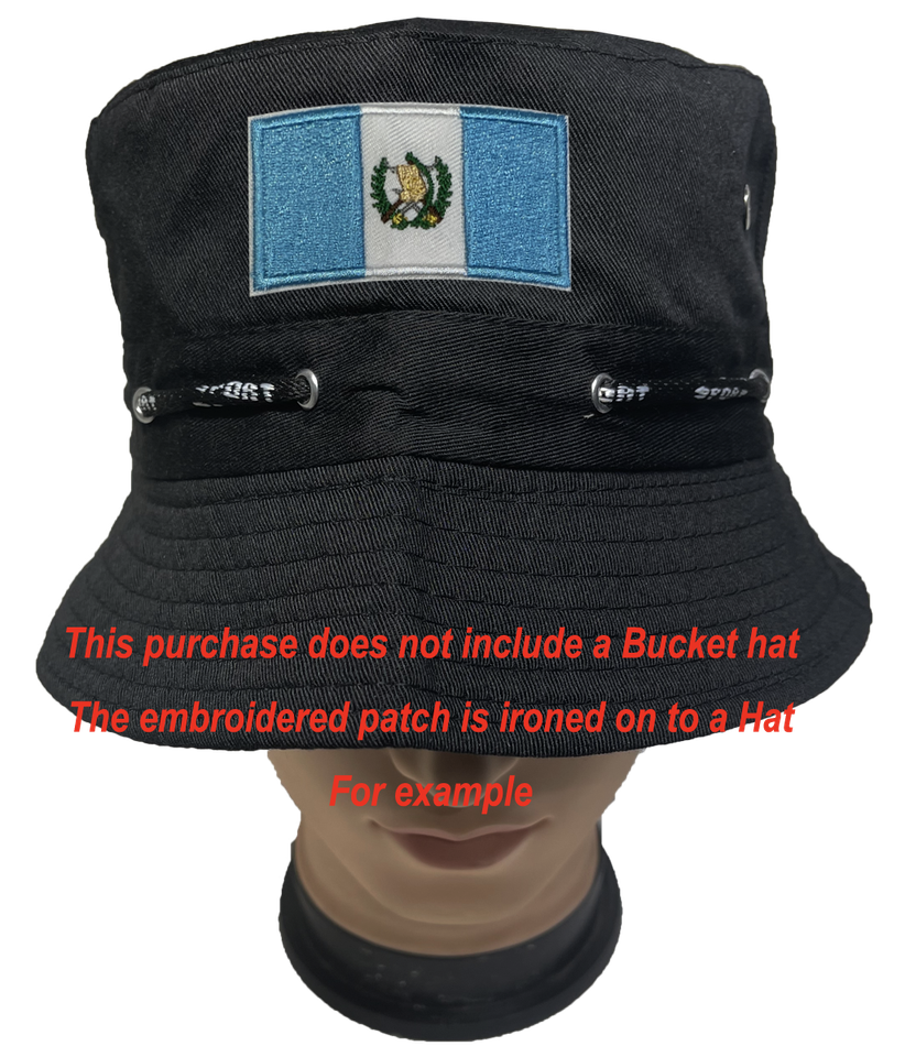 GUATEMALA FLAG Embroidered Hot melt adhesive Patch Stick WholesalePrice ...