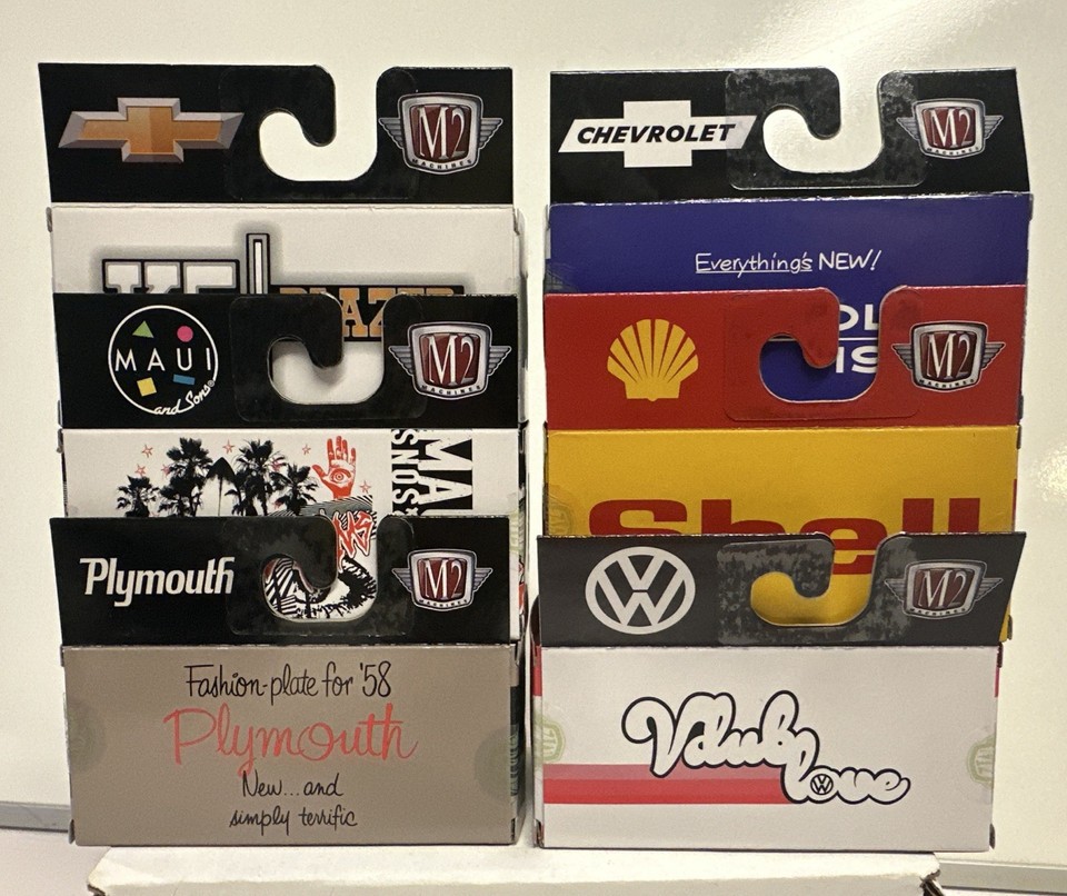 M2 Machines AutoThentics Release 99 : 1/64 Complete Set Of 6 Vehicles ...