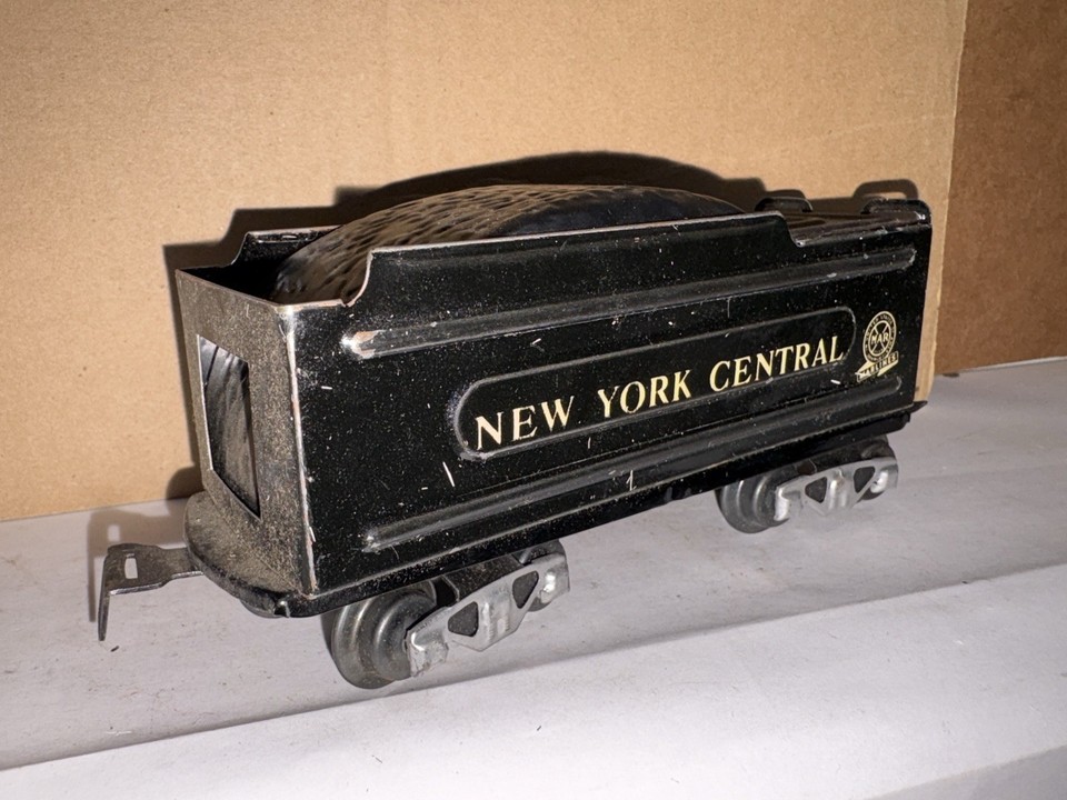 Marx 2 Scale Wedge Coal Tenders Train Freight Cars. Tilt Couplers ...