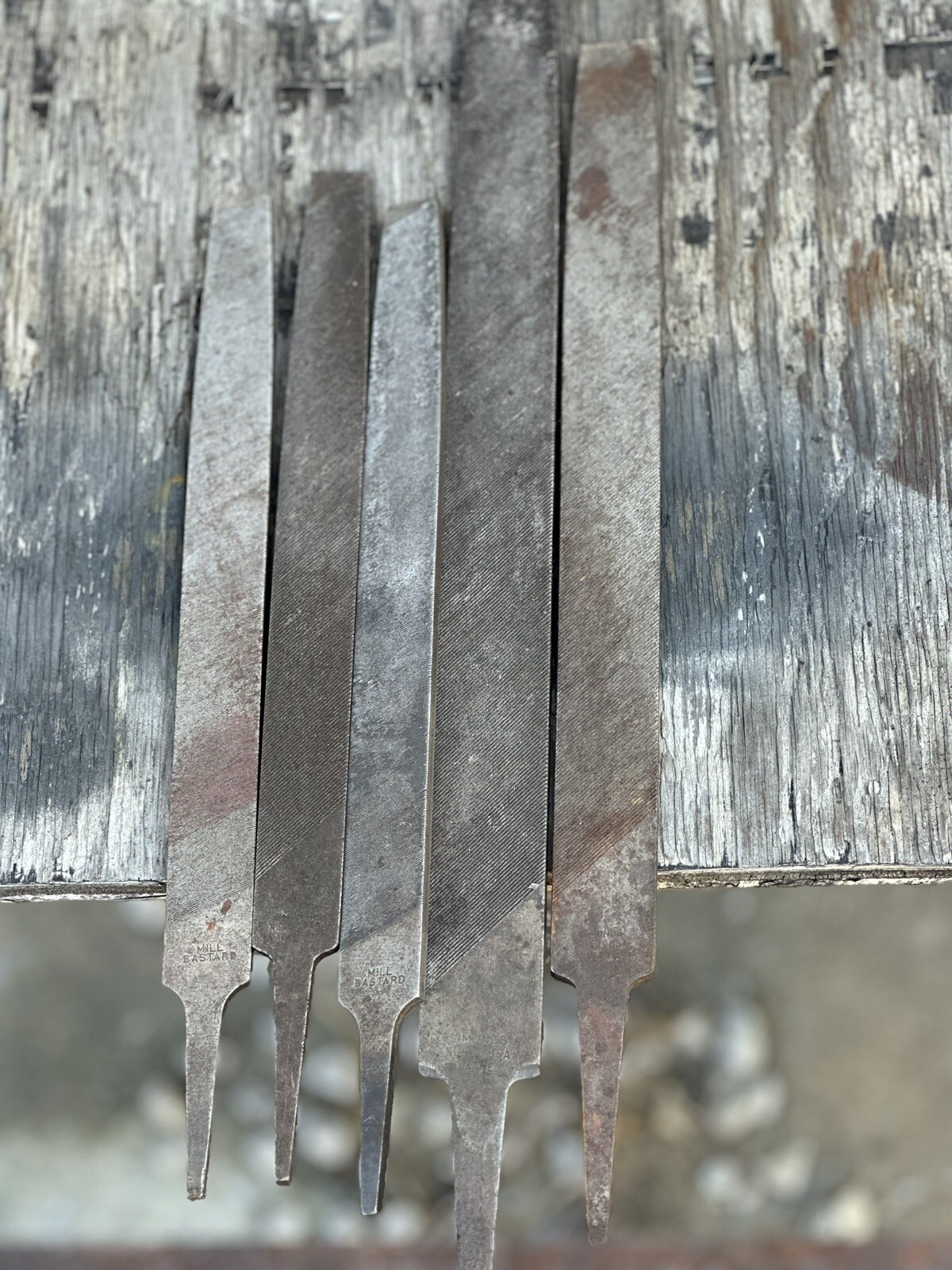 Lot of 5 Vintage Assorted Small Metal Files - Nicholson , Sandvik | eBay