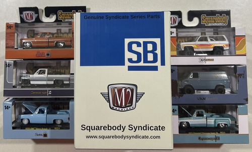 NEW 2024 M2 Machines Squarebody Syndicate Series 3 Walmart Exclusive ...