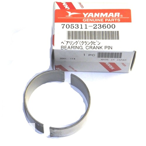 YANMAR - Big End Bearing - Shell - Connecting Rod Bearing - 1GM - 2GM ...