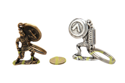 Greek - Ancient Greek Zamac Keyring
