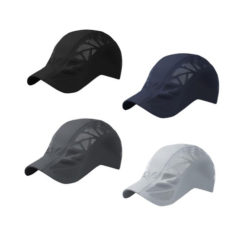 Summer Mesh Baseball Cap Quick Drying Golf Hat Visor Caps Sun Hats for ...