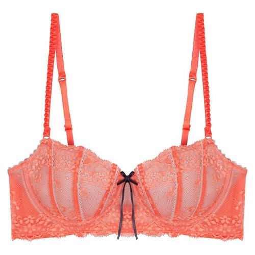 Heidi Klum Intimates Sofia Contour Bra Fresh Salmon/Cloud Grey H75-261 ...