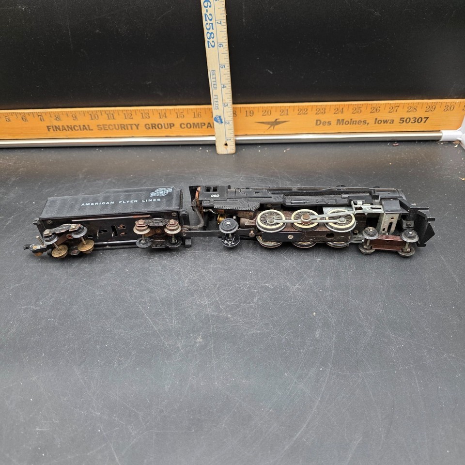 Vintage Steam Locomotive American Flyer Lines Northwestern 282 UNTESTED ...