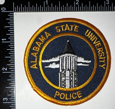 Alabama AL State University Police Department Patch | eBay