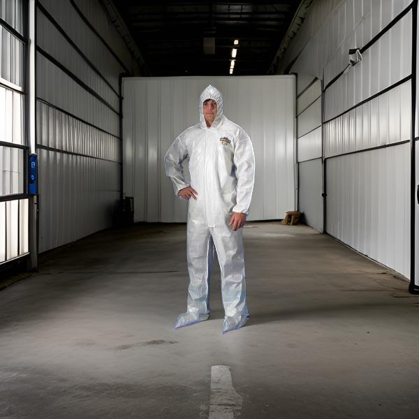 ChemMax 2 Chemical Protective Suit with Saranex 23P Barrier - Size 2X ...