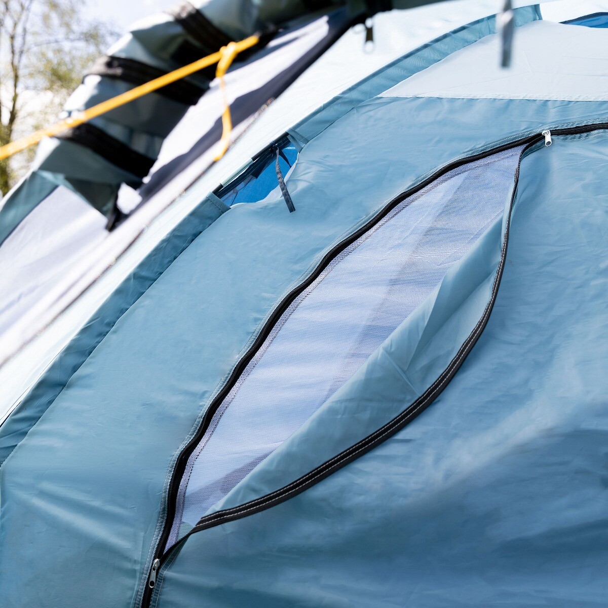 Trespass 4 Man Tent Double Skin Waterproof Camping Hiking Festival ...