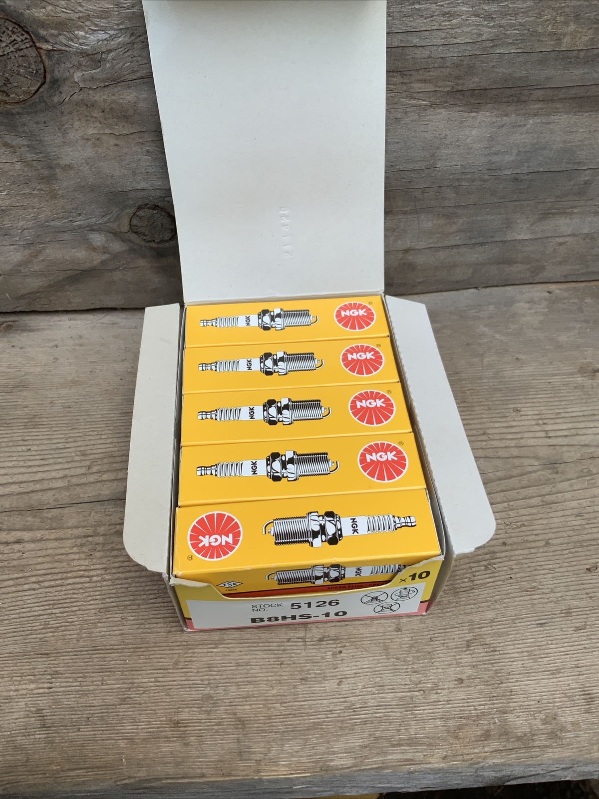 NGK 5126 SPARK PLUG B8HS-10 PACK OF 10 | eBay