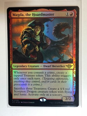 Magic the Gathering *Magda, the Hoardmaster* FOIL - Outlaws of Thunder ...