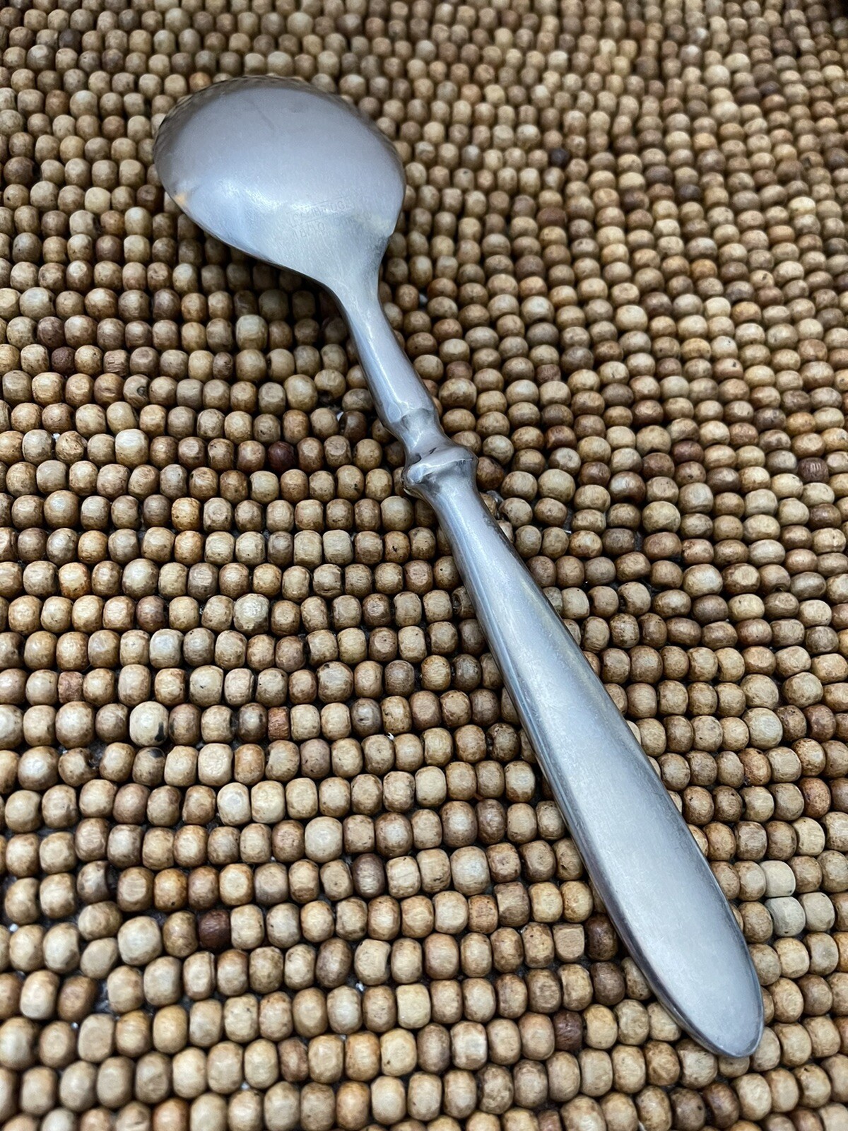 Cambridge 18/10 Stainless Knot Oval Tip Satin TOWNHOUSE Place Soup ...