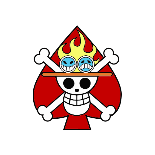 One Piece Ace Logo One Piece Portgas D. Ace Basecap | Elbenwald