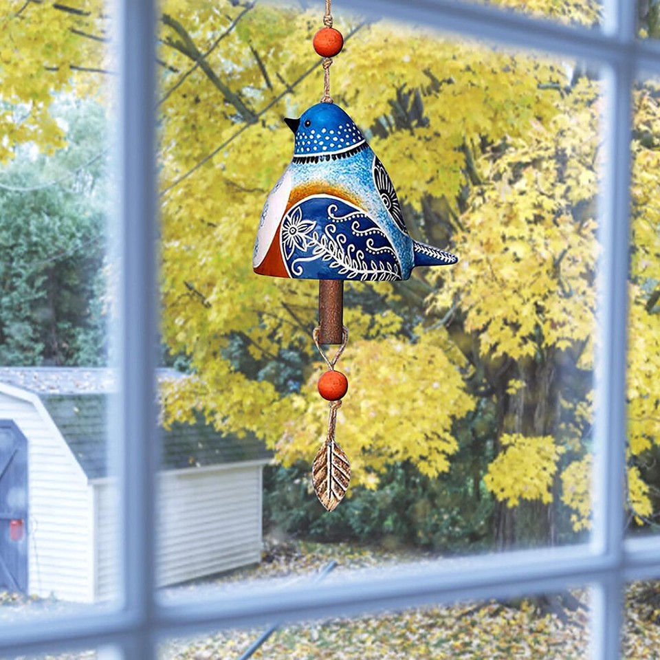 Bird Song Bell Courtyard Garden Decoration, Bird Song Hanging Bell Wind ...