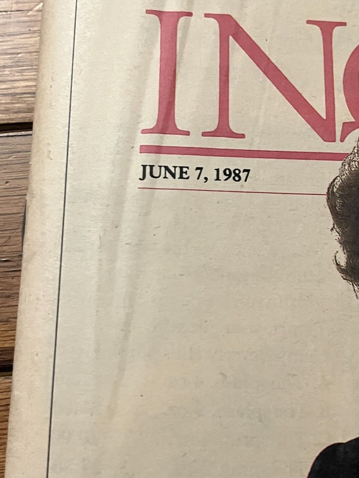 Philadelphia Inquirer Magazine June 7 1987 Margaret Thatcher Cover ...