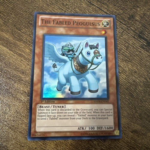 HA04-EN041 The Fabled Peggulsus Super Rare 1st Edition Mint YuGiOh Card | eBay