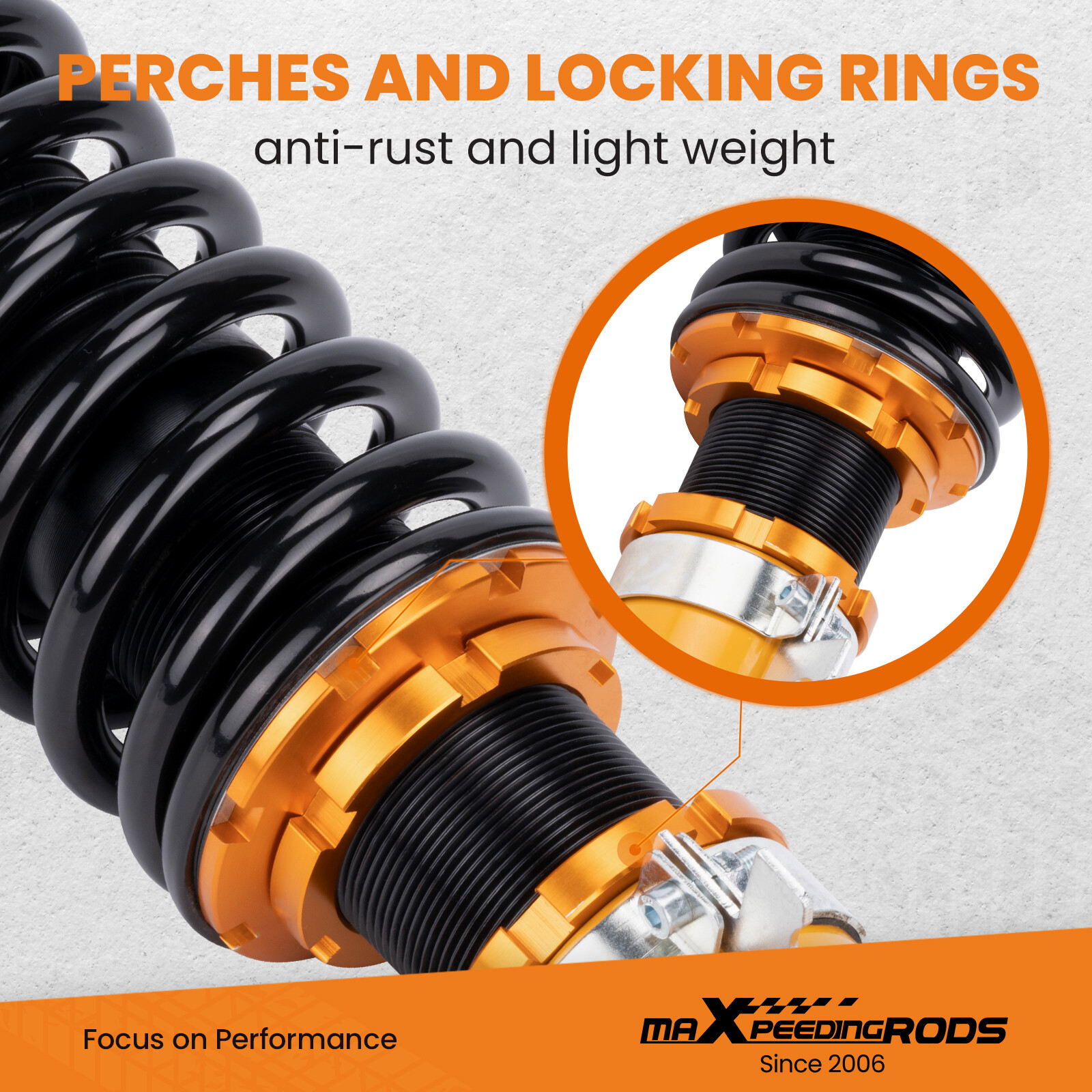 MaXpeedingrods Coilovers Suspension Kit for Mini Cooper R50 Cooper R53 ...