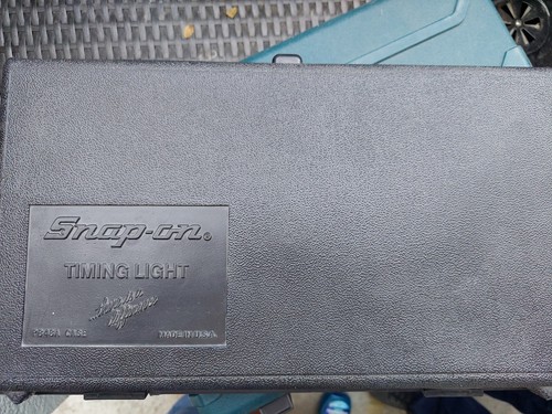 🔥 Snap-On MT1261A With PB48 Case Computerized Tach Advance Timing Light ...