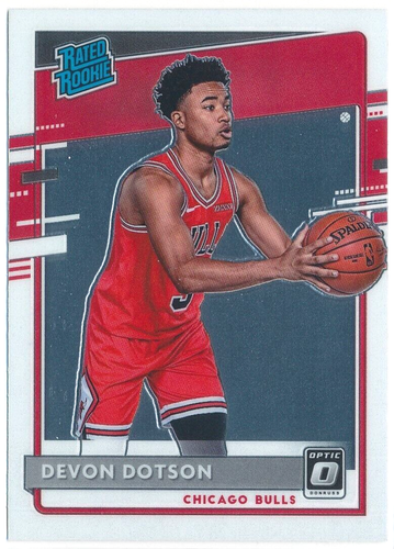 Devon Dotson- Chicago Bulls - RC - 2021 Panini Donruss Optic Basketball ...