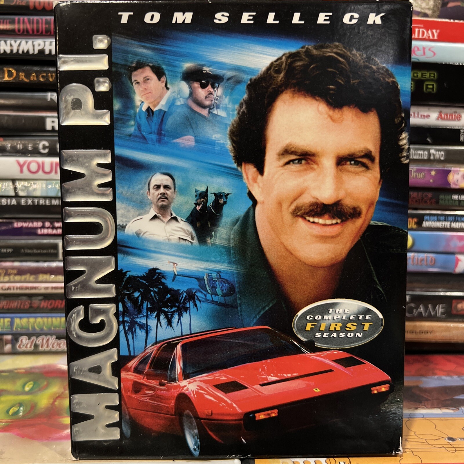 Magnum PI Season 1 DVD Set 2004 DVD 4 Disc Set 1980-81 Tom Selleck ...