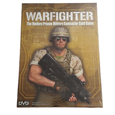 WARFIGHTER THE MODERN PRIVATE MILITARY CONTRACTOR Combat Card Game ...