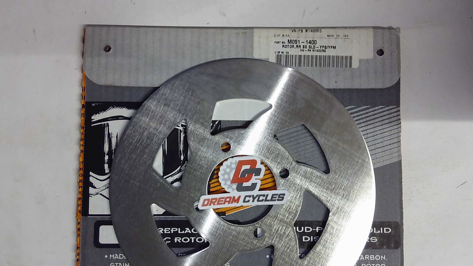 NOS Moose Offroad Yamaha ATV Rotor 88-06 Blaster 87-89 Banshee M051 ...