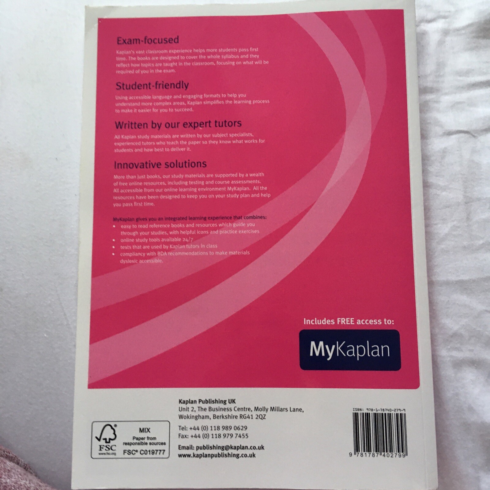 BOOKKEEPING TRANSACTION - EXAM KIT (Aat Exam Kits) by KAPLAN PUBLISHING ...