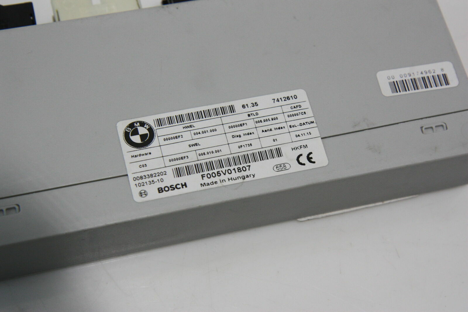 61357412610 Modul elektronische BMW Serie 3 Touring (f31) for sale ...
