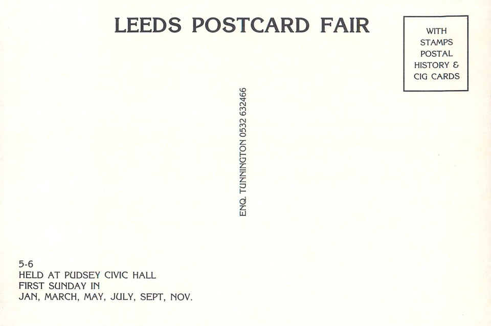 Circus clown poster by Fred Camp - The Leeds Postcard Fair advertising ...