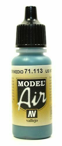 Vallejo - Model Air Paint US Intermediate Blue 17ml 71113 for sale ...