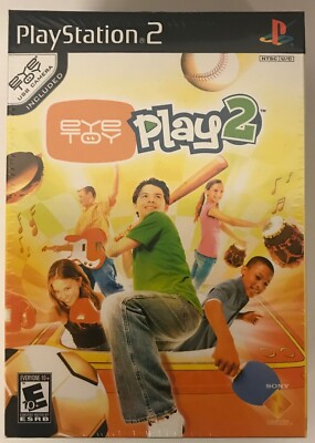 Eye Toy Play 2 (with USB Camera INCLUDED) PS2 Playstation 2 eyetoy ...