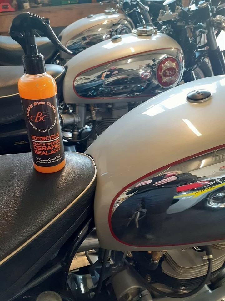 Motorcycle Ceramic Sealant. Motorcycle paint and chrome protection ...