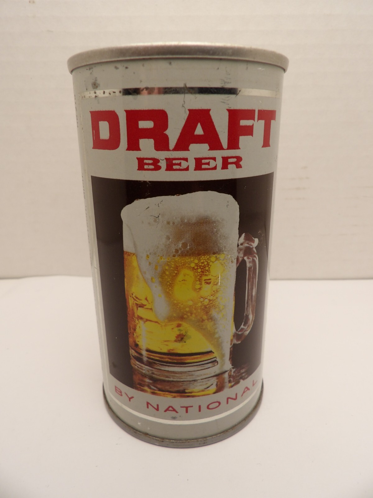 DRAFT by NATIONAL STRAIGHT STEEL PULL TAB BEER CAN #59-8 MIAMI FL ...