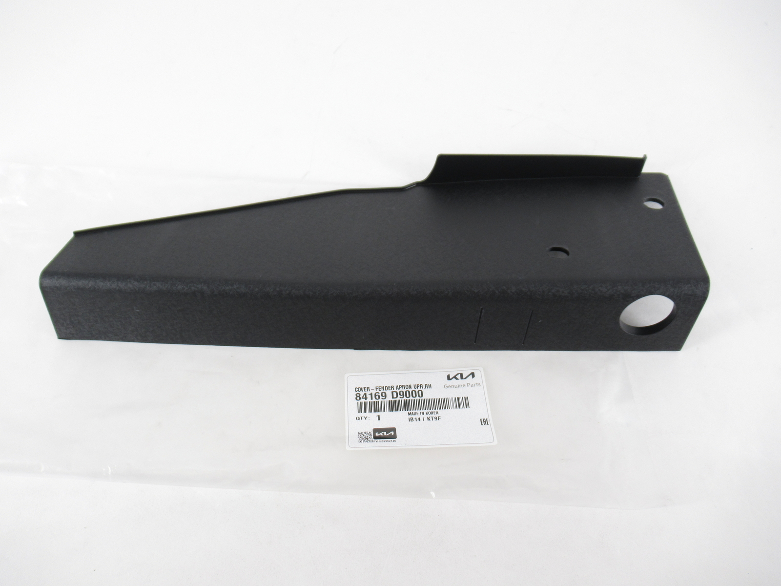 Genuine OEM Kia 84169 D9000 Passenger RH Rear Fender Ledge Cover 17-22 ...