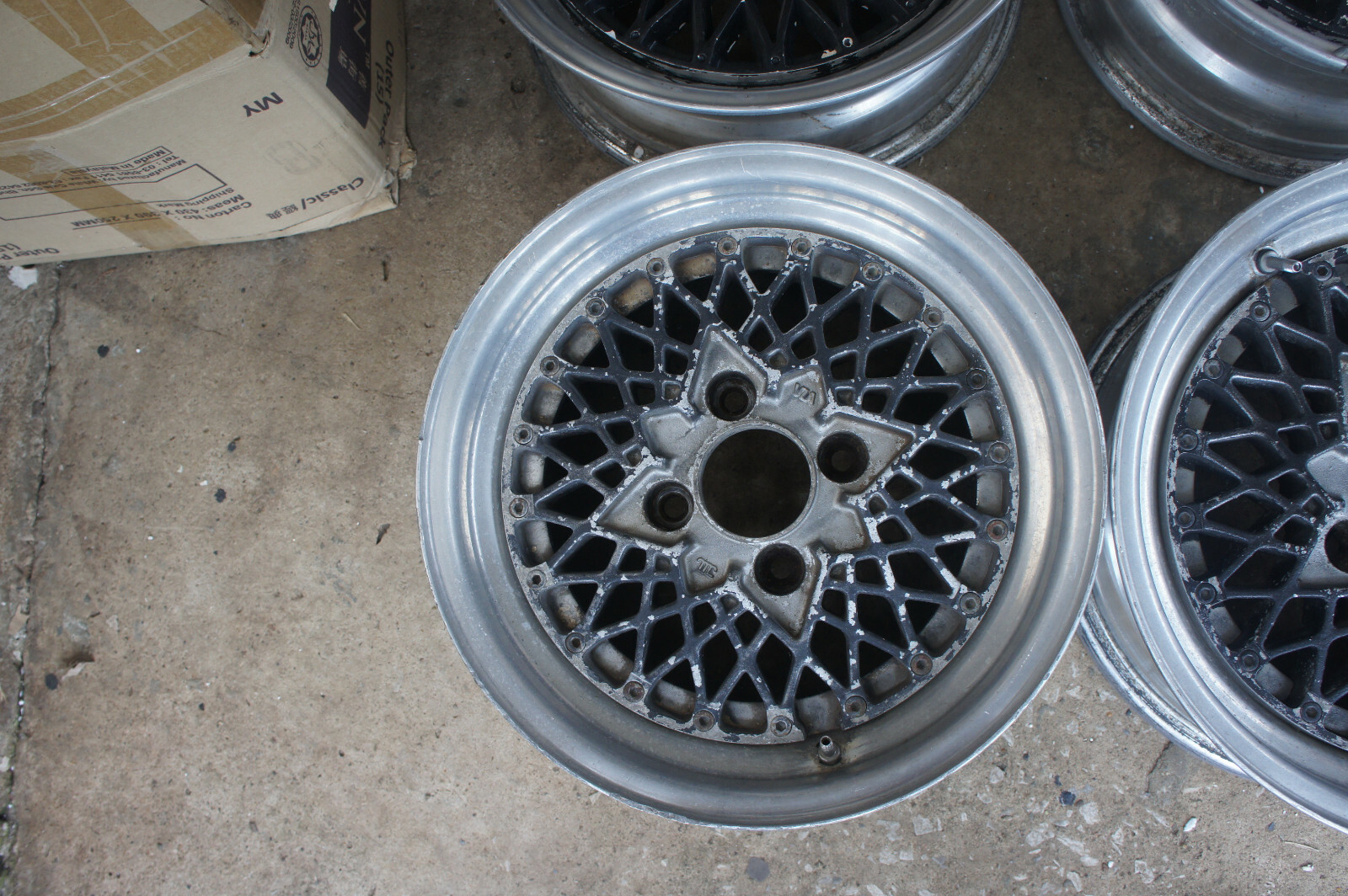 JDM Impul Pro Mesh 15" rims wheels for TA22 ae86 pcd114.3X4 gl ta23 510 ...