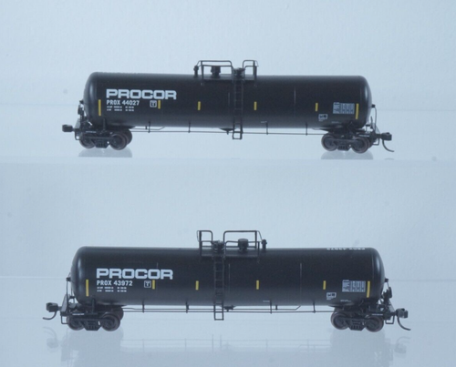 Lot Of Two PROCOR 44027 & 43972 N Scale Tank Cars | eBay