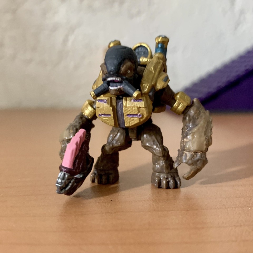 HALO MEGA CONSTRUX CUSTOM LOT HEROES *ARBITER BRUTE HONOR GUARD HERETIC ...