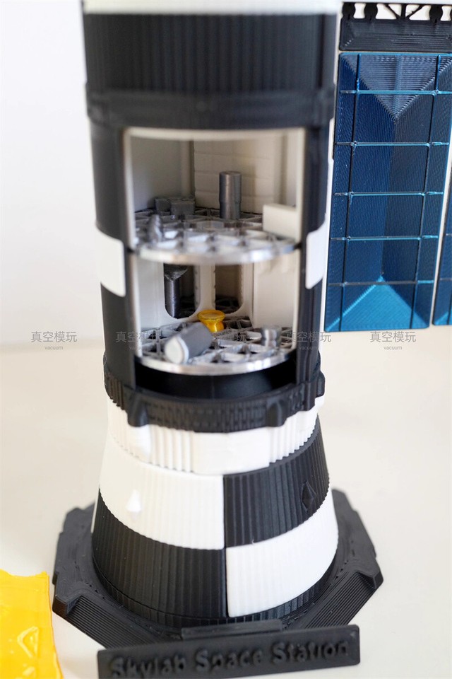 1:144 Scale Sky Lab S-IVB Skylab Model Space Station Painted Model Toy ...