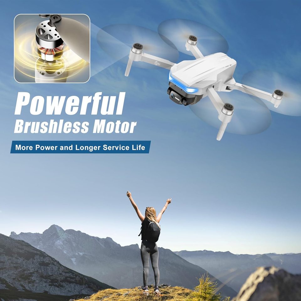 Drones with Camera for Adults 4K, GPS Auto Return, Waypoint Flight ...